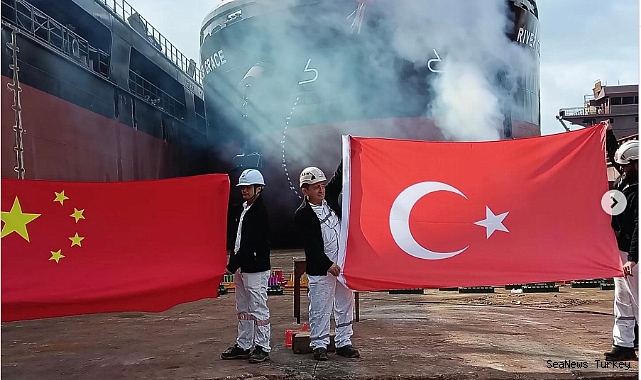 Yaf Group launched 8300 DWT "River Grace" in China - NEWBUILDING - SeaNews